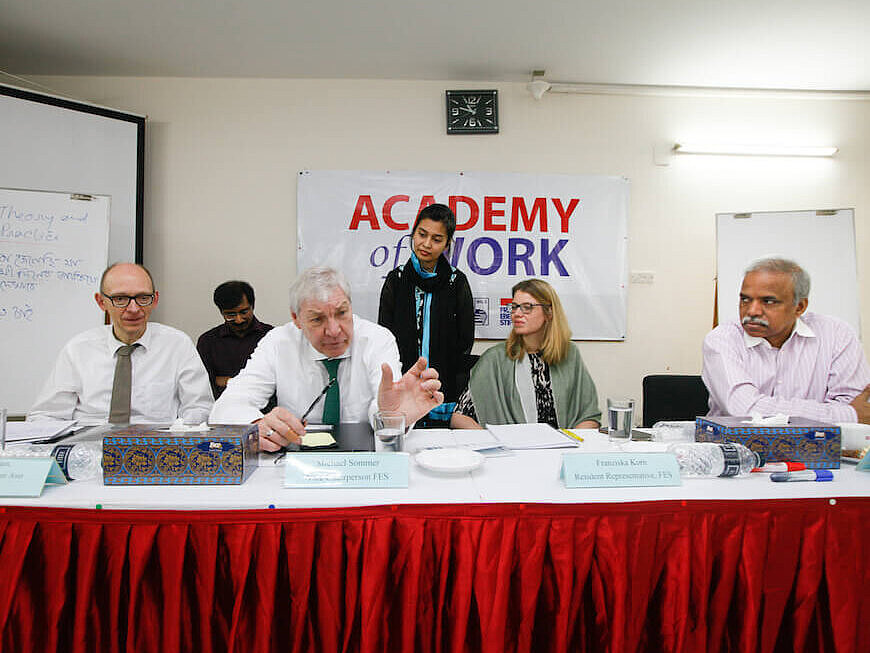 FES opens Academy of Work in Bangladesh